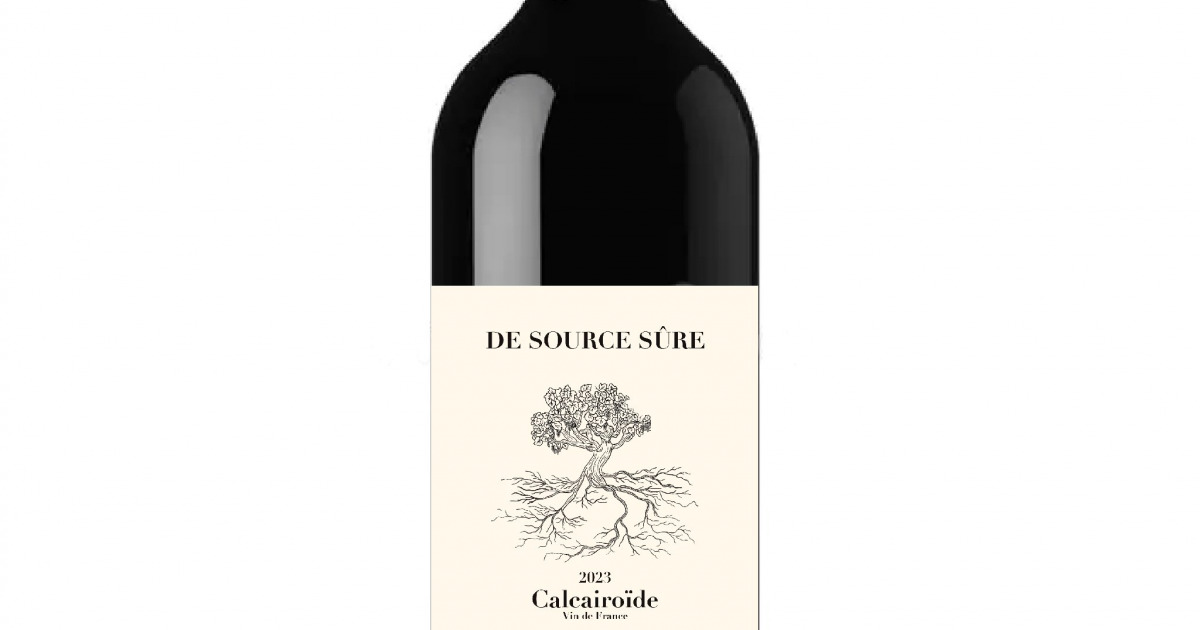 Vin rouge naturel, De Source Sûre 2023 Calcairoïde, vin de France
