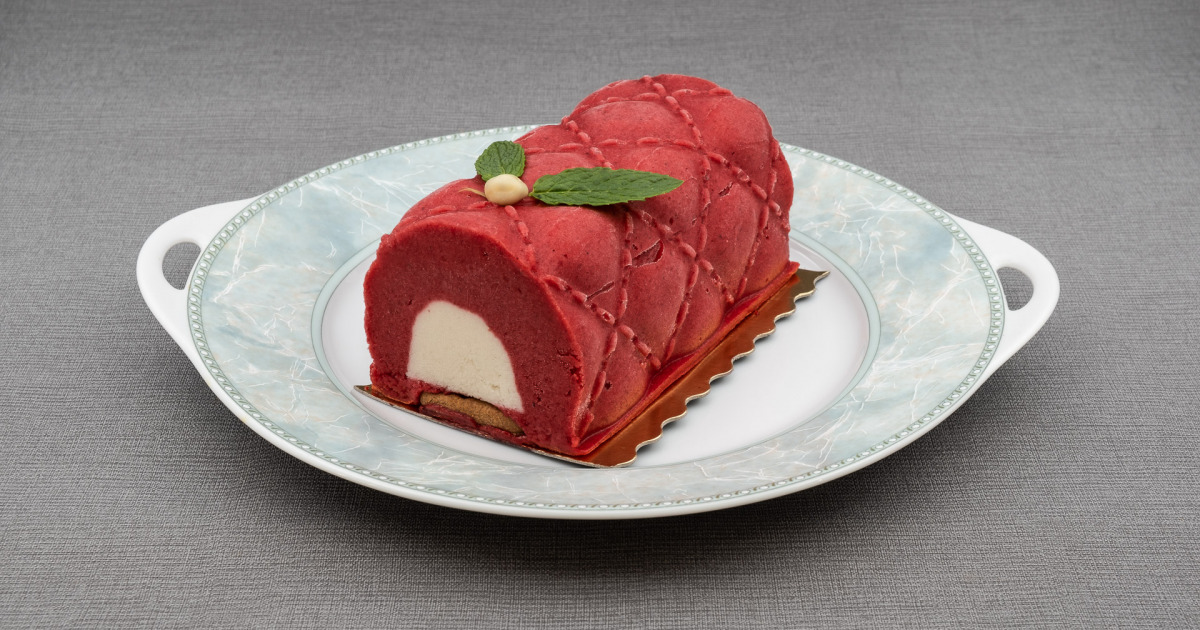 Bûche glacée mélange fruits rouges/citron 6 à 8 pers - 750ml