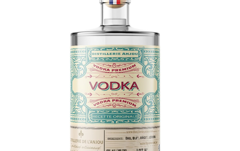 Vodka produit en Anjou
