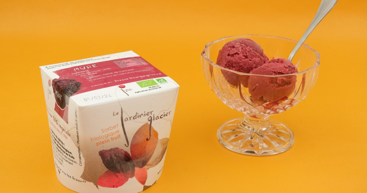 Sorbet Mûres - 550ml X 4