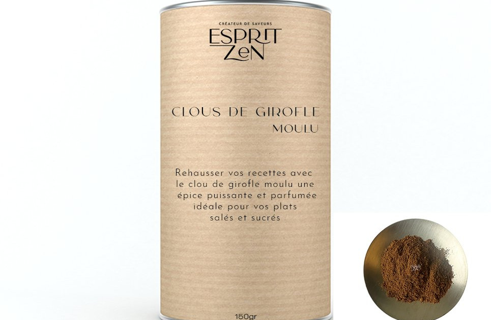 Clous de Girofle Moulu - Boite 150g