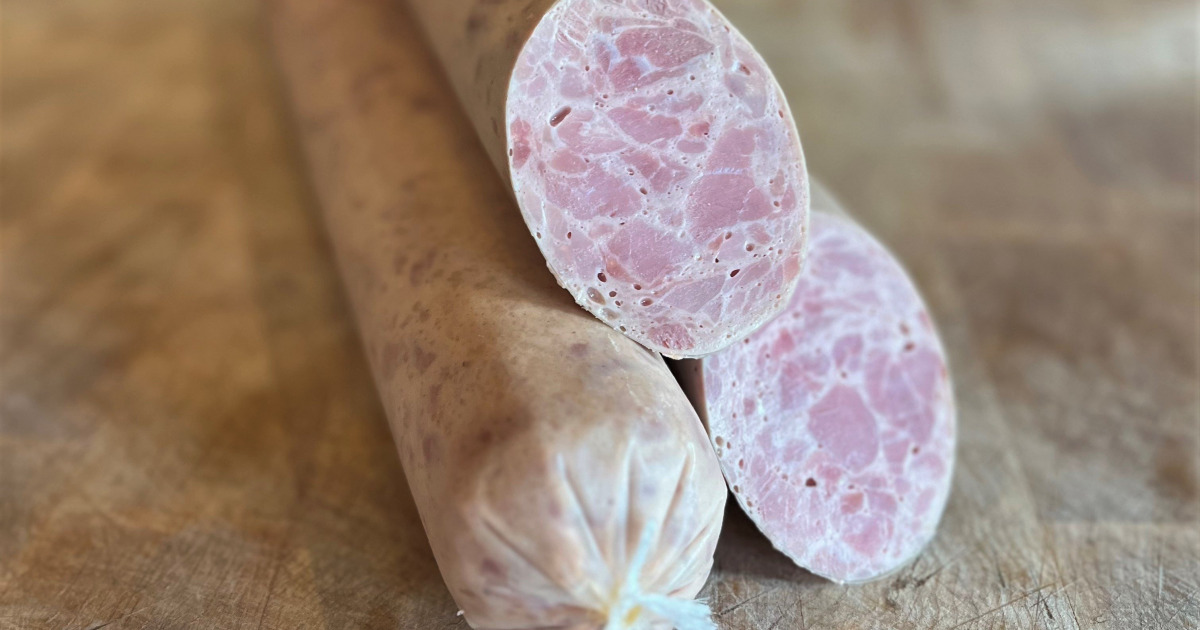 Saucisson cuit fait maison - 20 Tranches