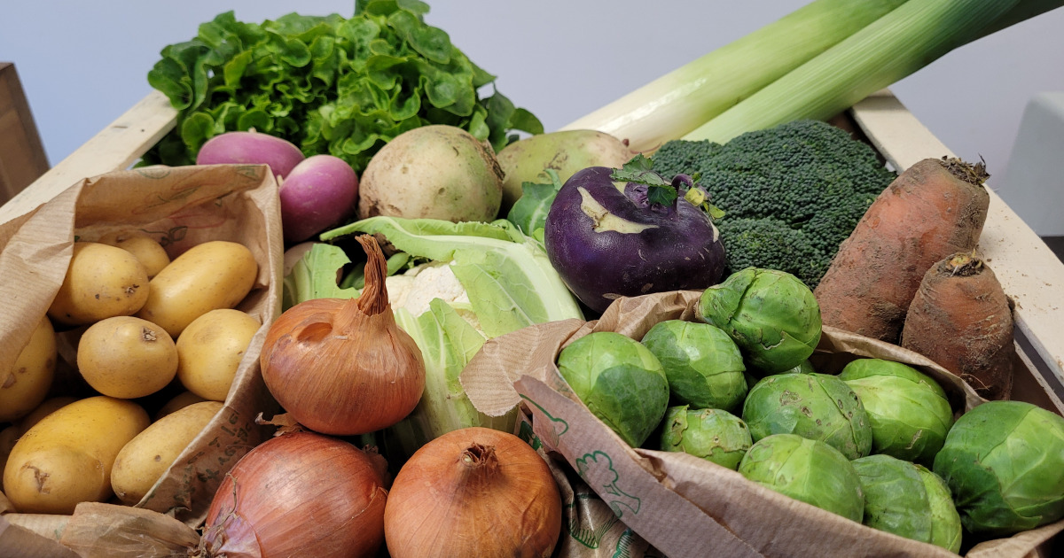 Panier Bio de légumes de saison 5 Kg - Origine France