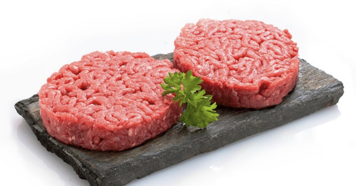 Lot de 2 Préparations de viande hachée de boeuf