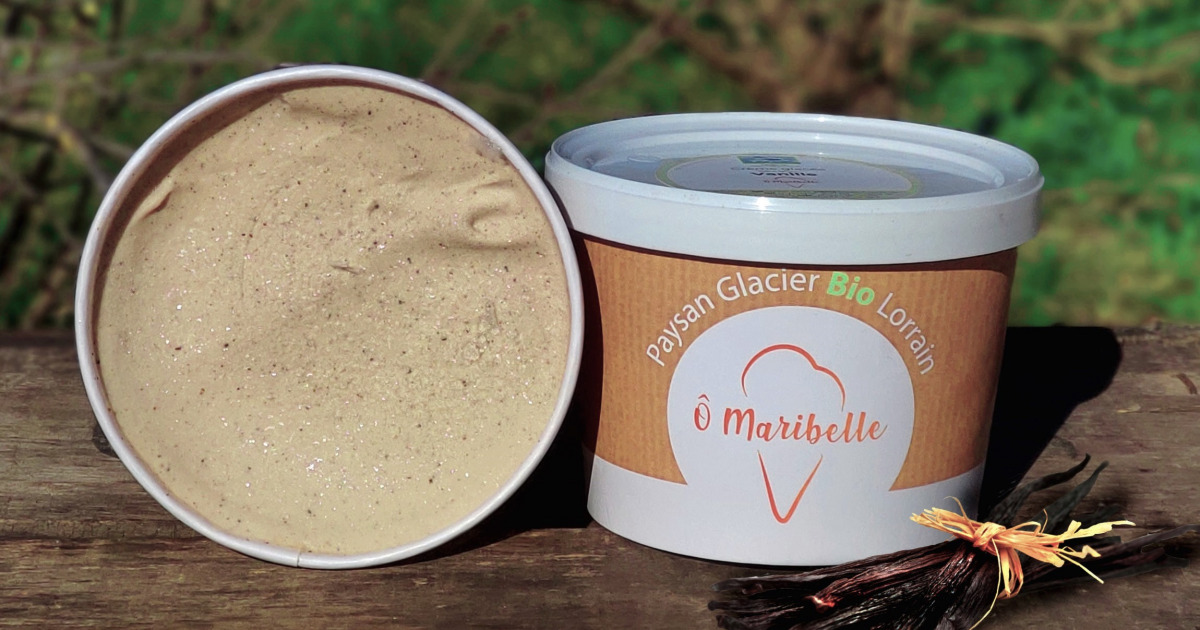 Crème glacée Vanille BIO 500 ml