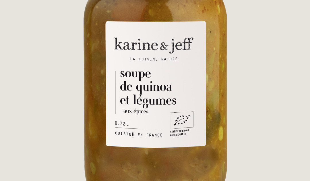 Soupe de quinoa et légumes aux épices 72cl