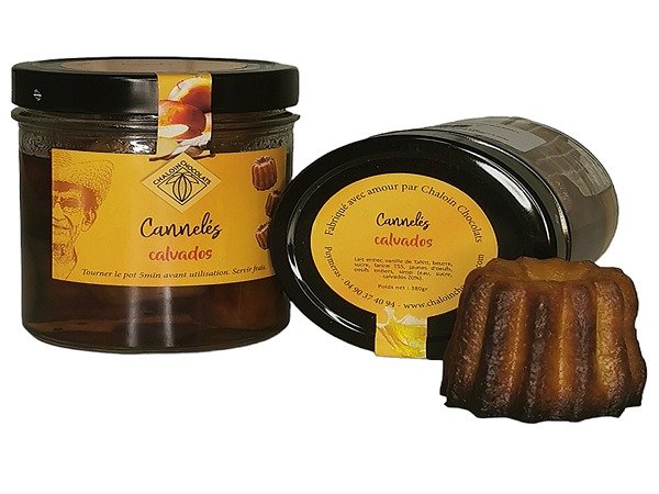 Les Canelés Calvados (pot de 10 pièces)