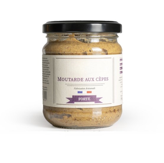 Moutarde aux Cèpes 190g
