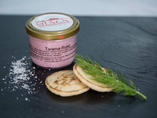 Tarama rose 25% d'œufs de cabillaud - 90g