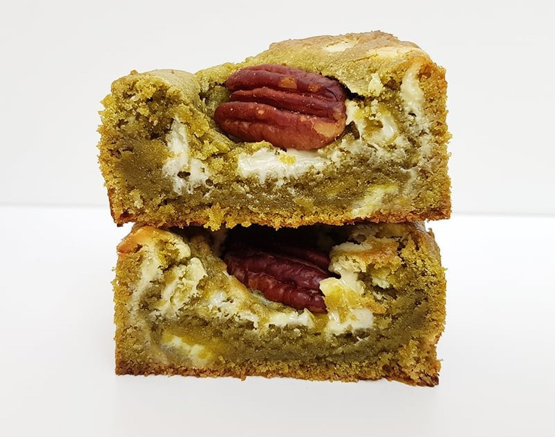 Grookie thé matcha chocolat blanc noix de pécan x9