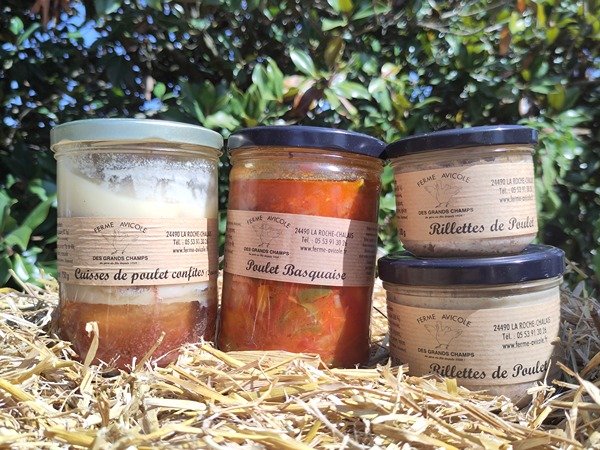 Coffret de nos conserves de poulet