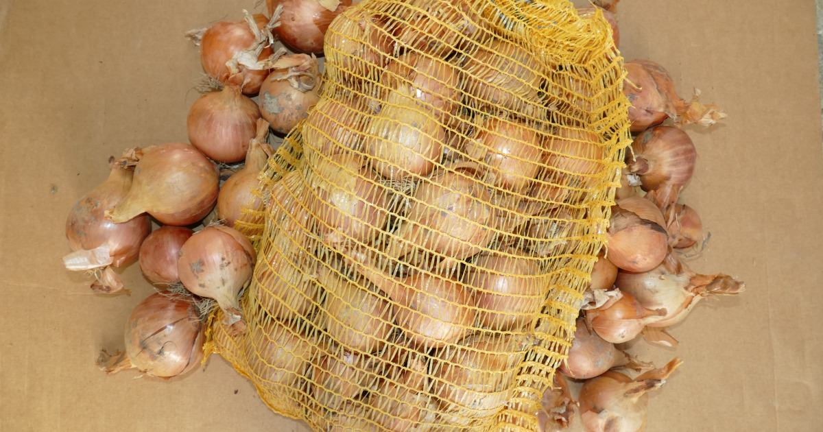 Oignons jaunes filet de 5Kg