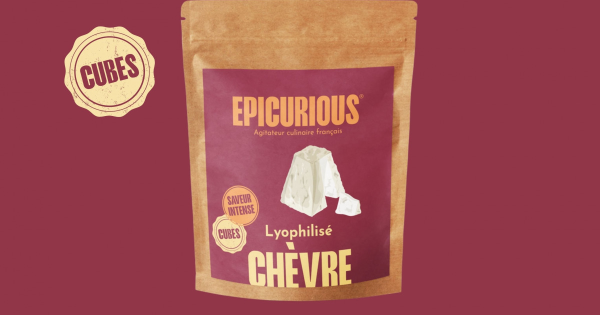 Cubes de chèvre lyophilisé 150g
