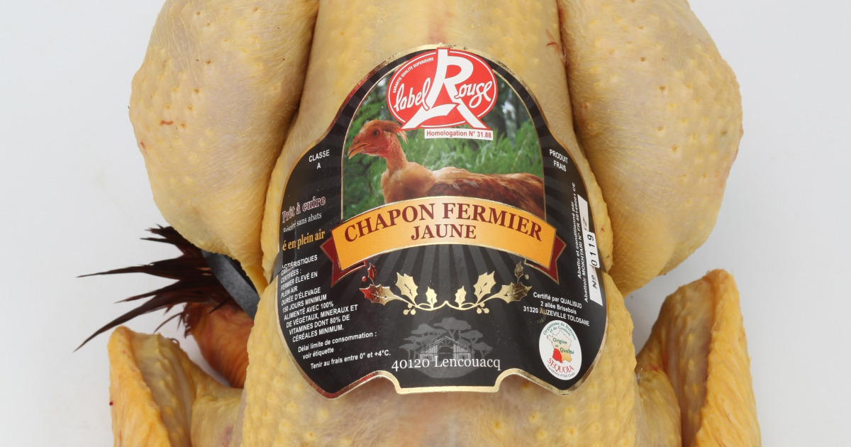 [Précommande] Chapon Fermier Label Rouge – 3000g