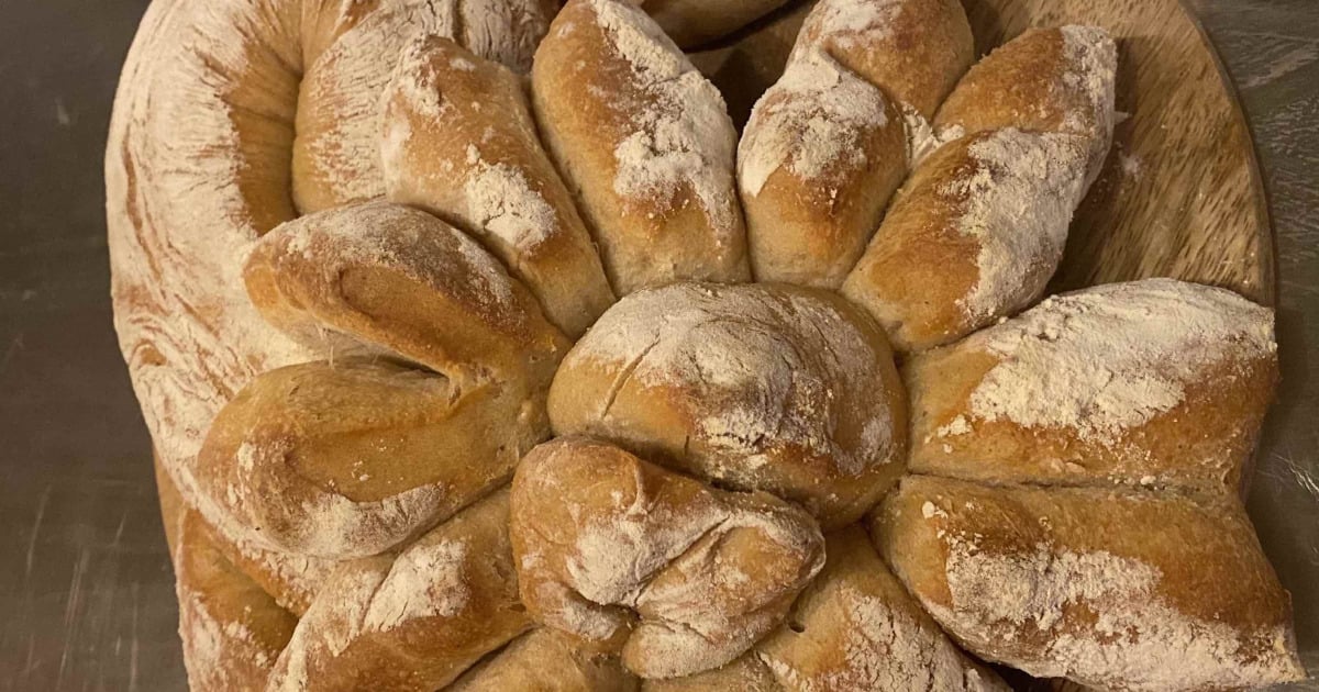 Pains fantaisie au levain