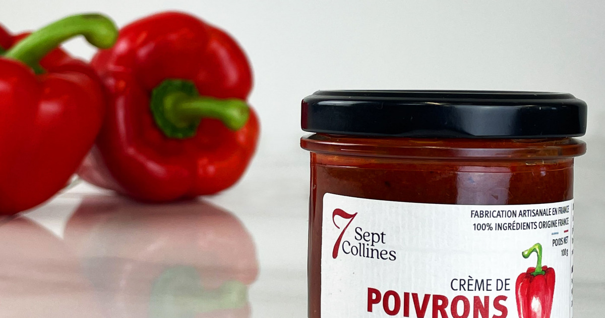 Tartinable apéritif - Crème De Poivrons Rouges 100 g