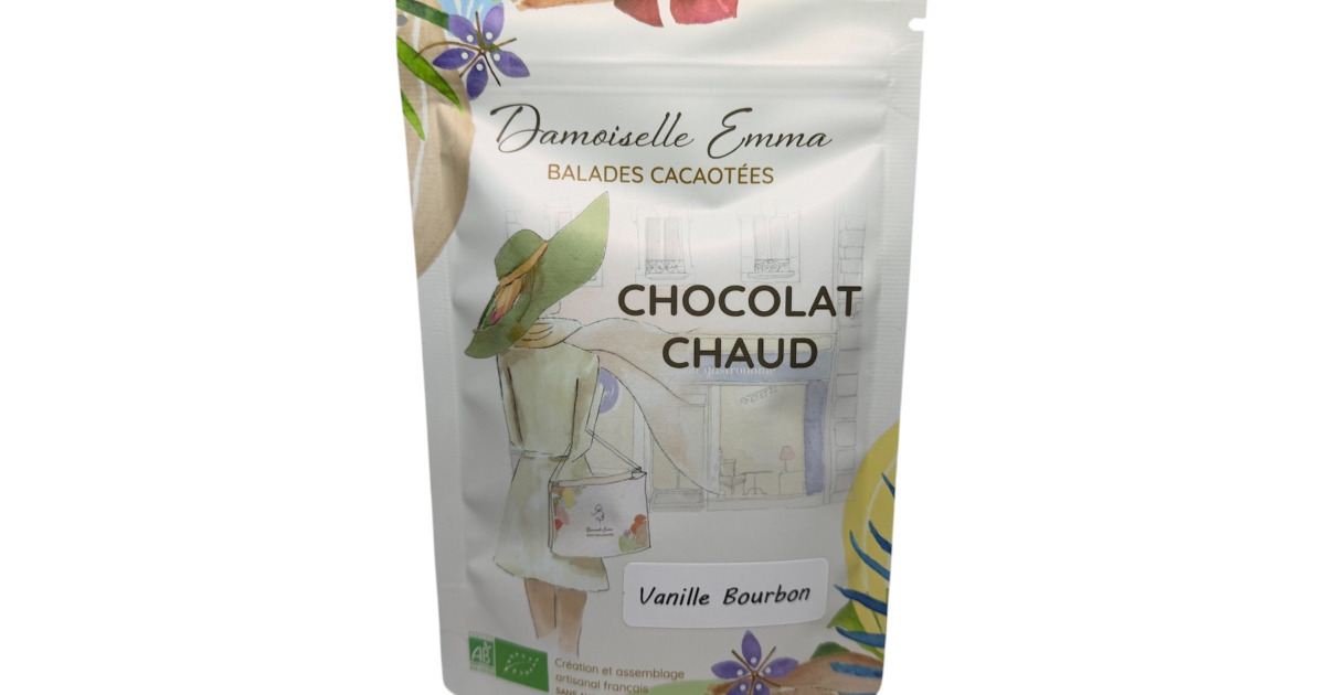 Cacao pour chocolat chaud - Vanille Bourbon
